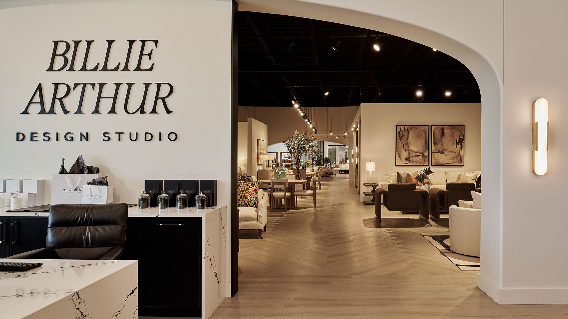 Billie Arthur Design Studio Ribbon Cutting | Furniture Mart USA