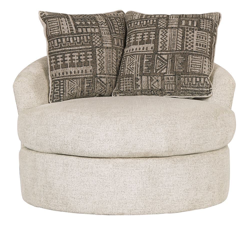 Soletren Swivel Chair | The Furniture Mart