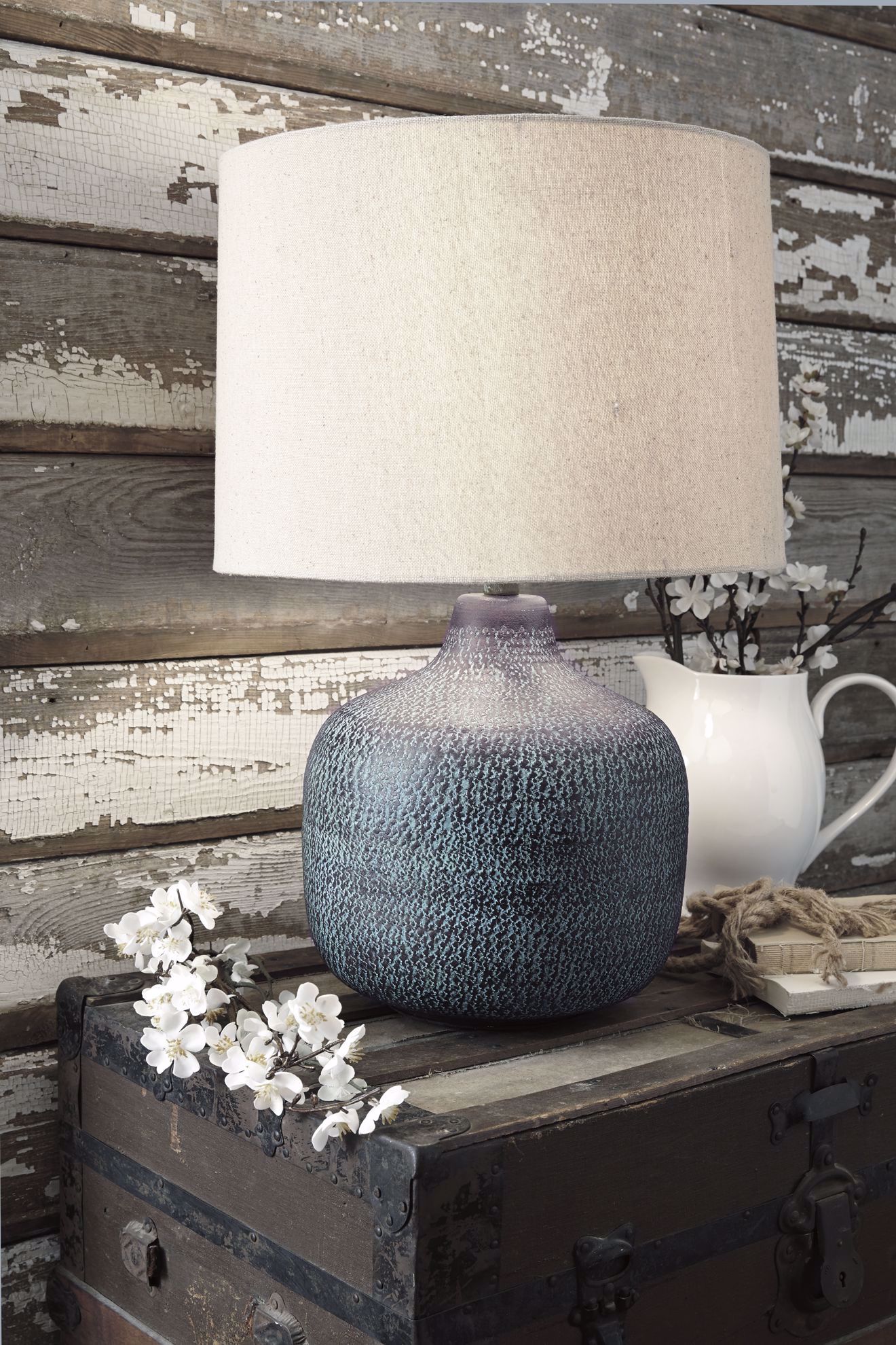 Malthace Metal Table Lamp | The Furniture Mart