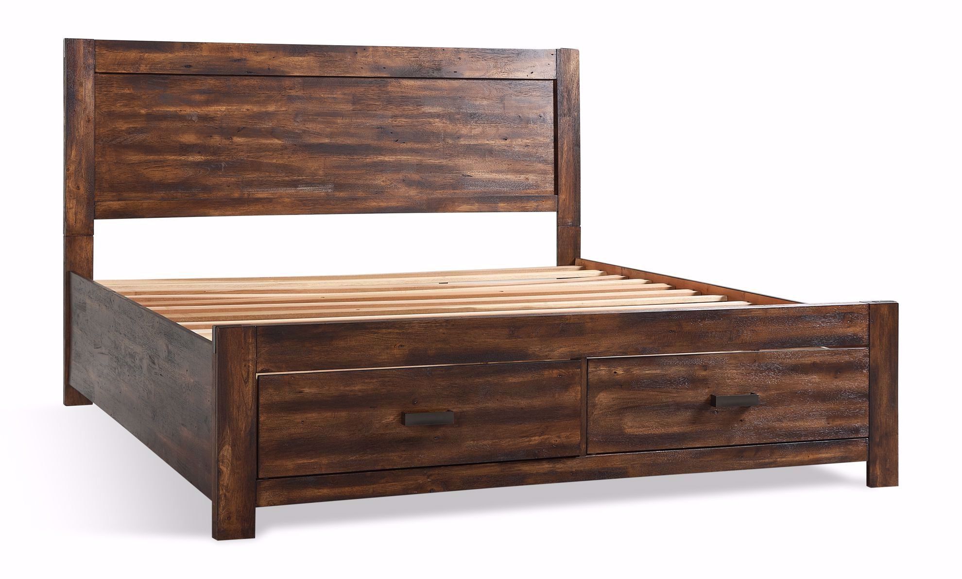 Warner solid wood platform bed store
