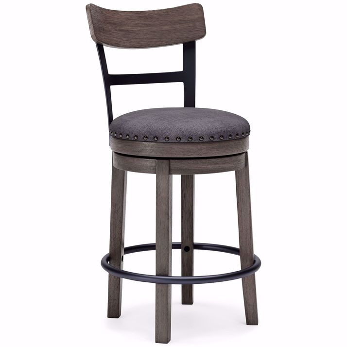Caitbrook Swivel Counter Stool | The Furniture Mart