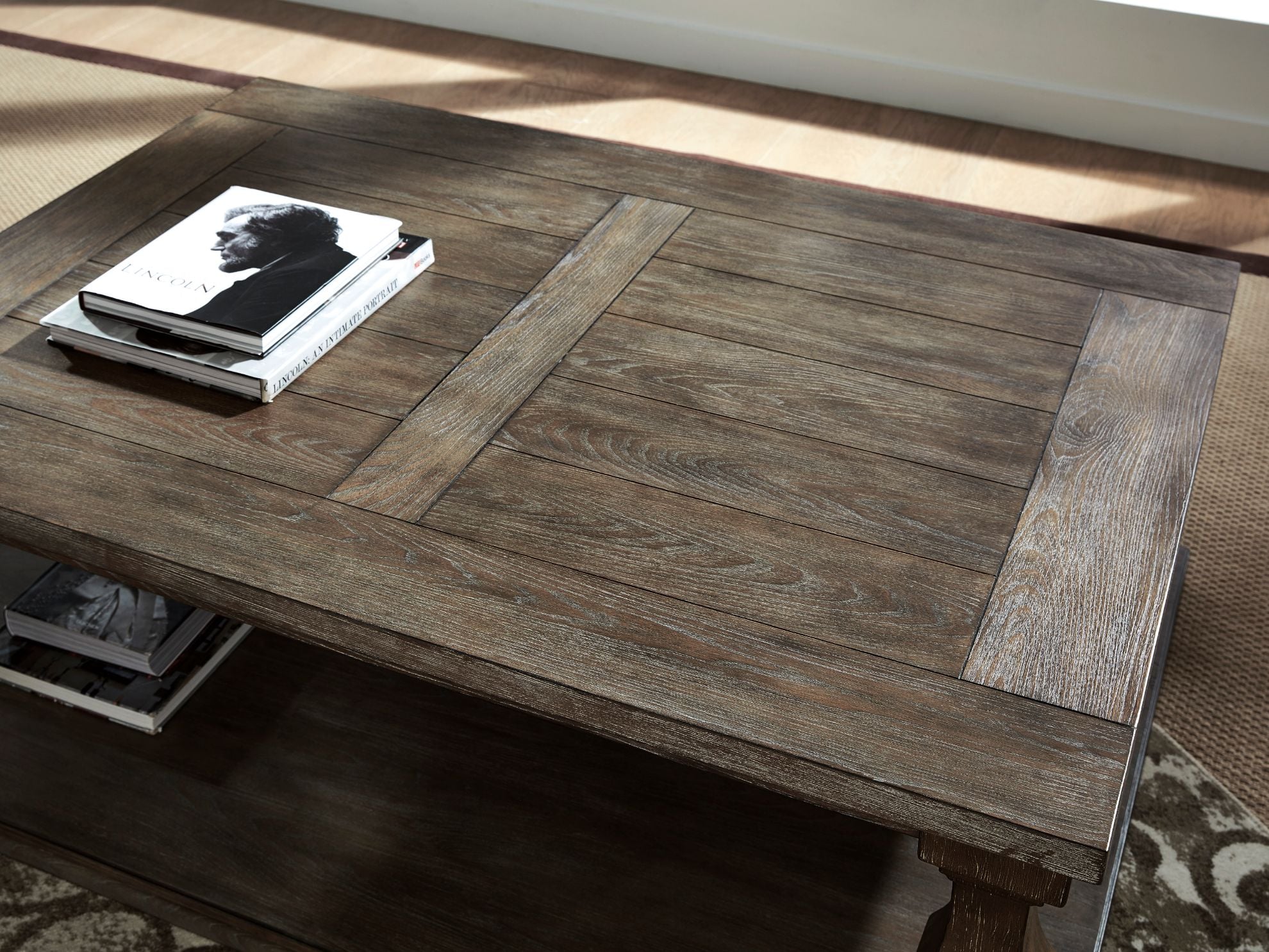 Johnelle Cocktail Table | The Furniture Mart