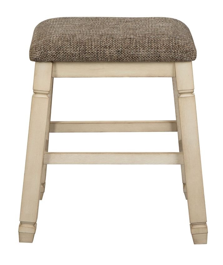 Bolanburg Backless Upholstered Stool | The Furniture Mart