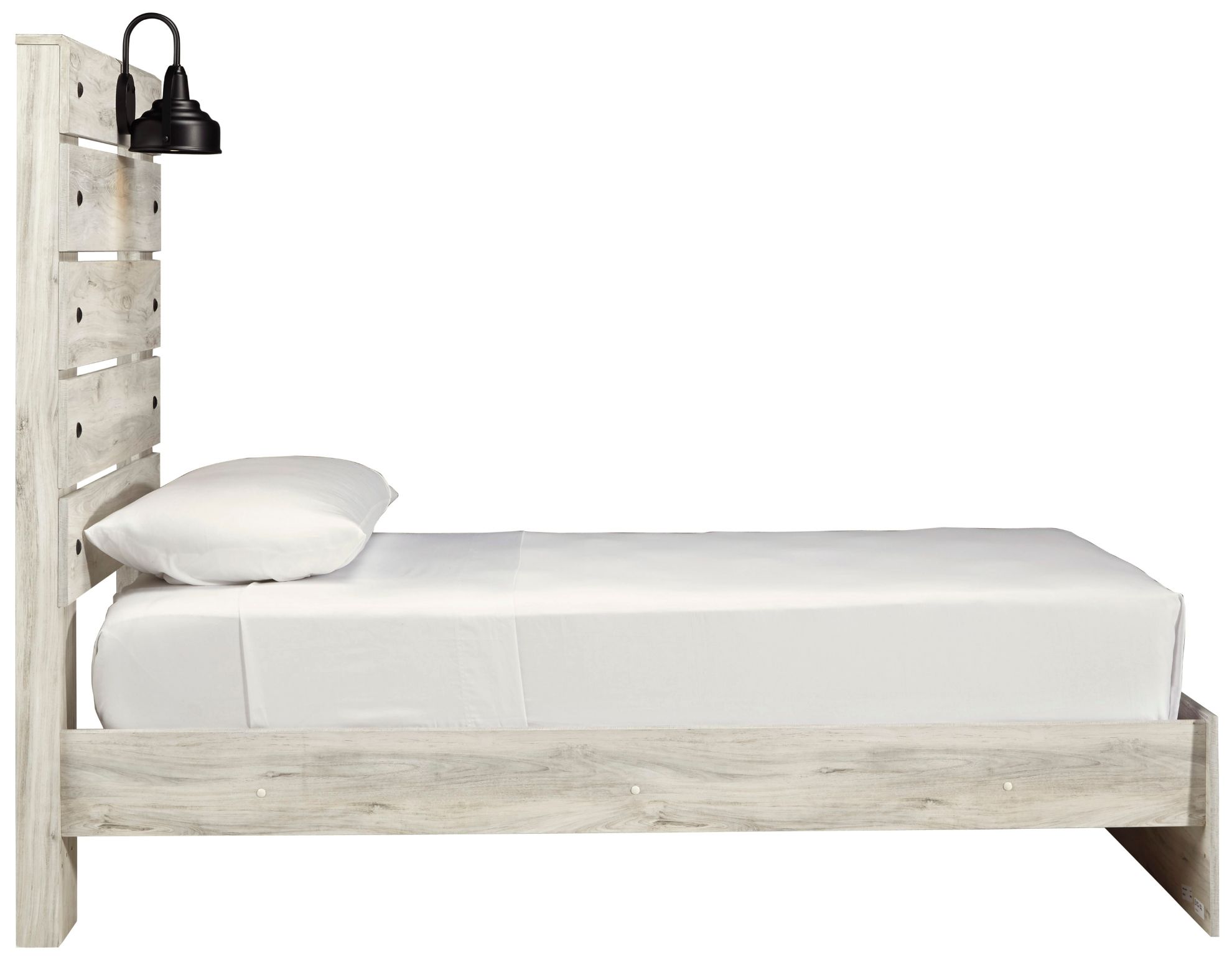 Cambeck twin panel bed with storage store
