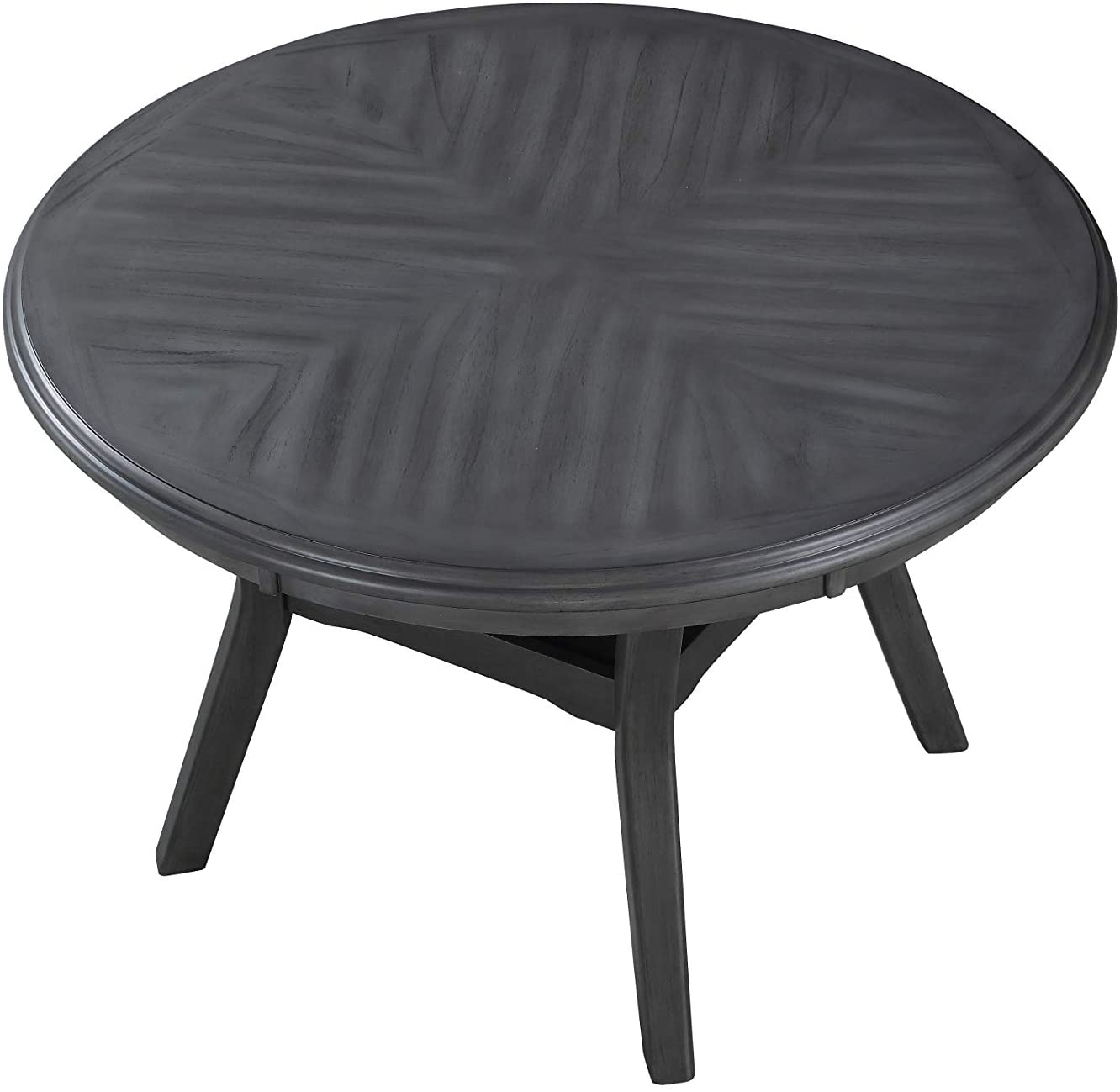 New classic furniture gia round dining set gray store