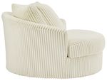 Lindyn Oversized Swivel Chair | The Furniture Mart