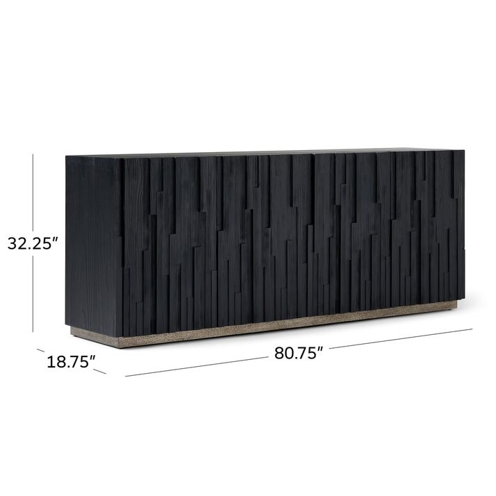 Chapman Entertainment Console | The Furniture Mart