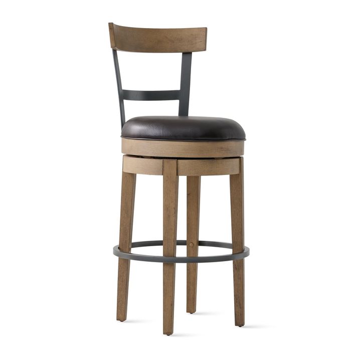 Benton Swivel Bar Stool | The Furniture Mart