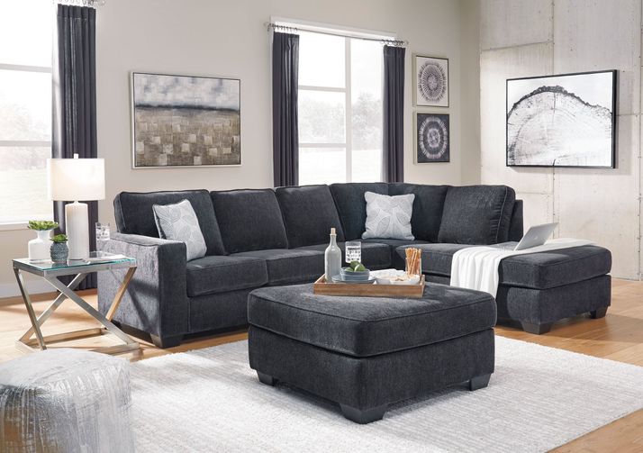 Altari Oversized Ottoman | The Furniture Mart