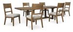 Cabalynn 7pc Dining Set | The Furniture Mart