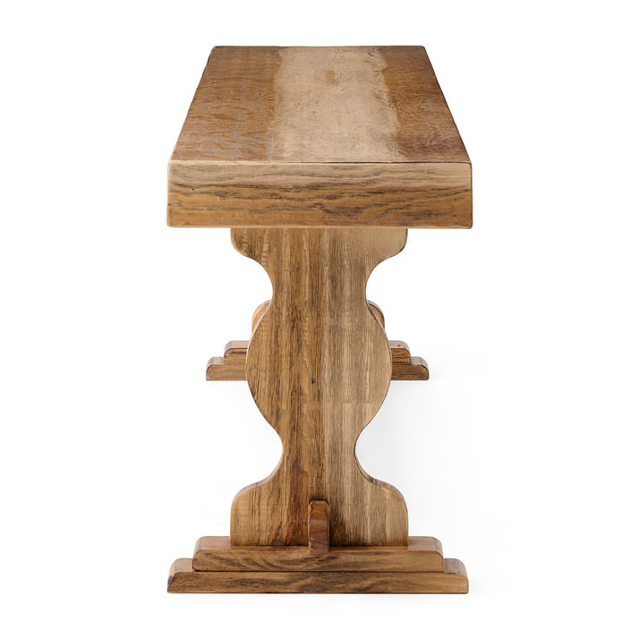 Marquez 24" Wooden Counter Bench | The Furniture Mart