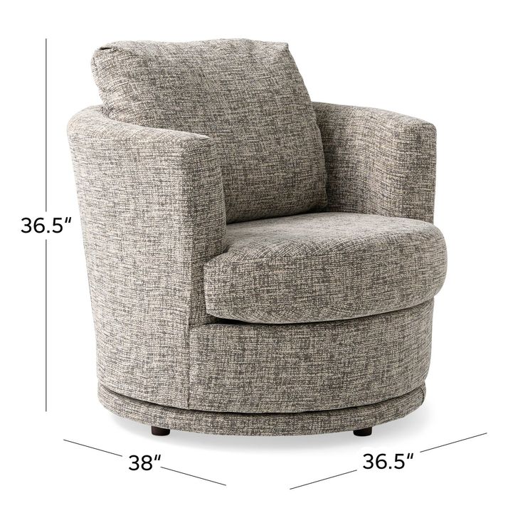 Tina Swivel Chair | The Furniture Mart