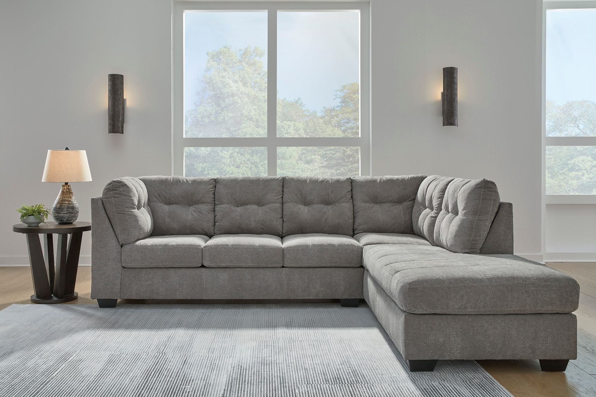 Marleton 2pc Sectional | The Furniture Mart