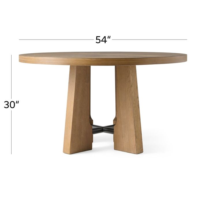 Landmark 54"Round Table | The Furniture Mart