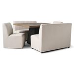 Jemma 5pc Bench Dining Set | The Furniture Mart