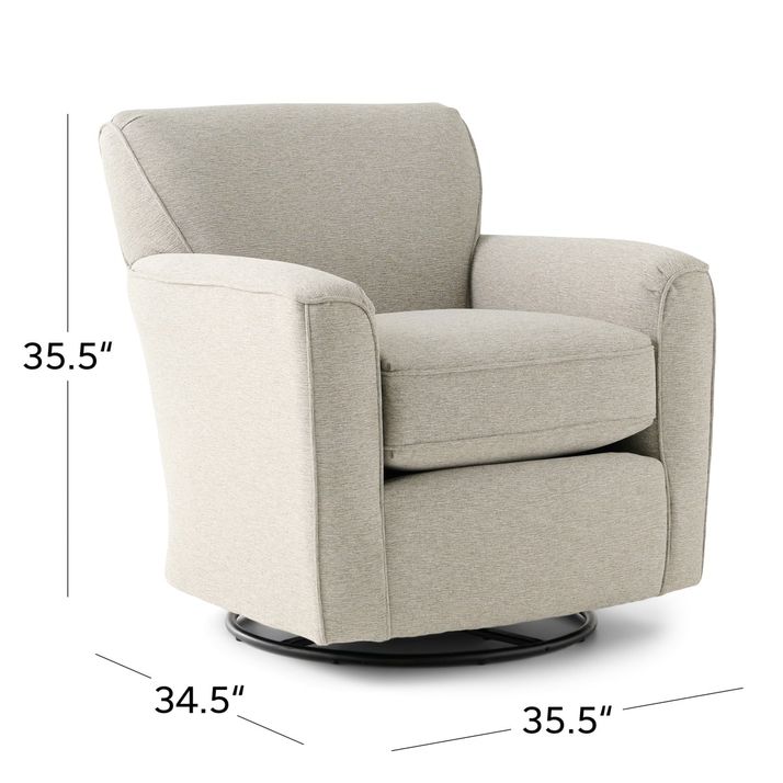 Kaylee Swivel Chair | The Furniture Mart