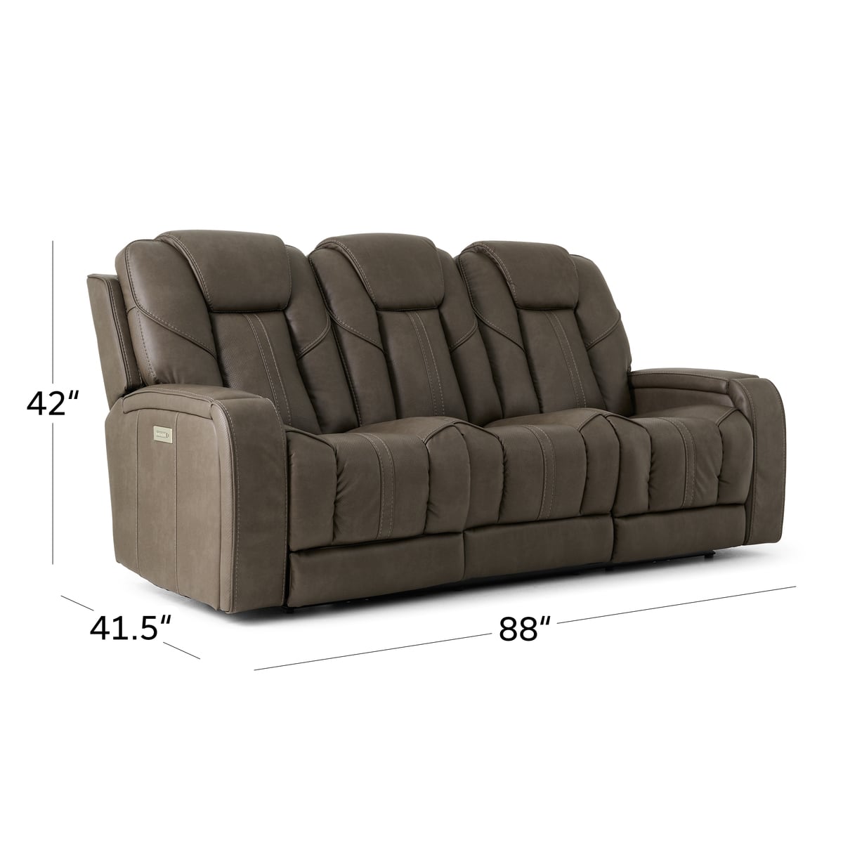 Alpha Power Sofa | The Furniture Mart