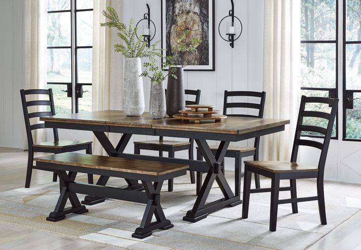 Wildenauer Dining Table | The Furniture Mart