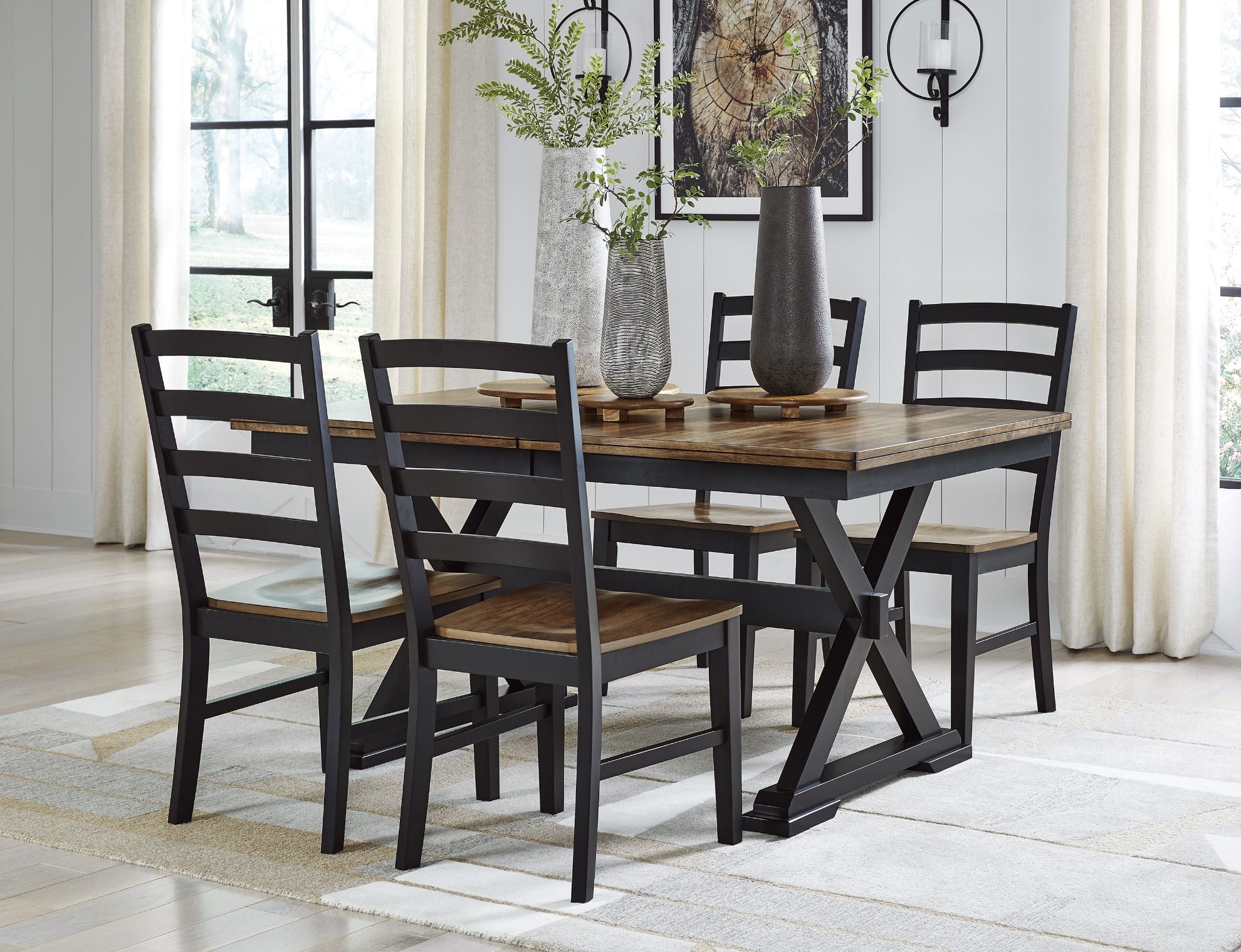 Wildenauer 5pc Dining Set | The Furniture Mart