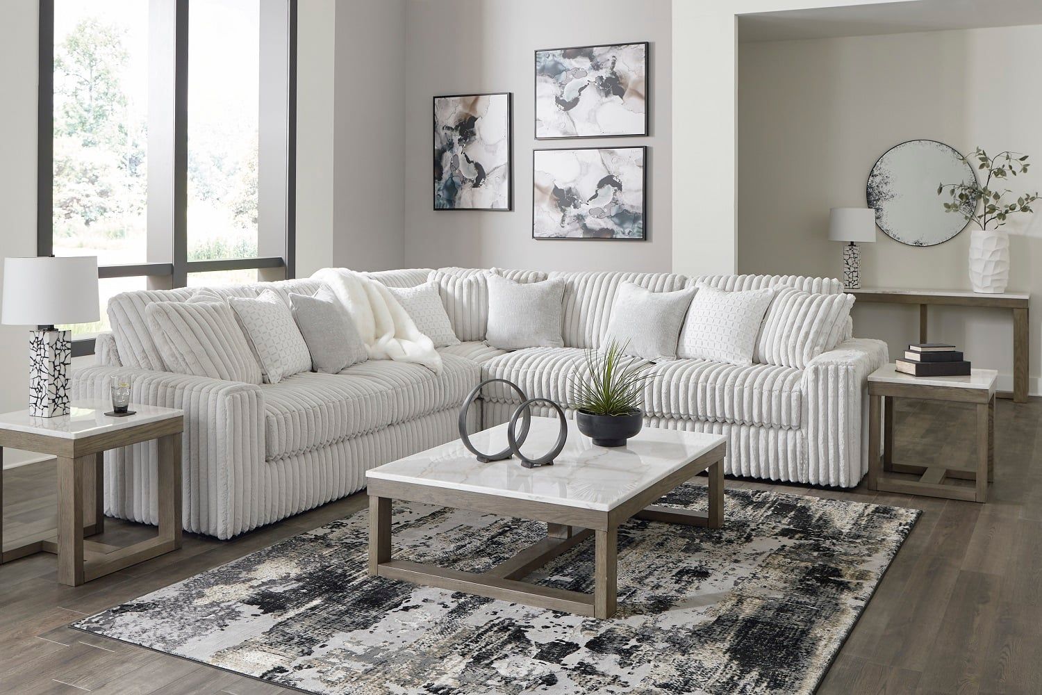 Stupendous 3pc Sectional | The Furniture Mart