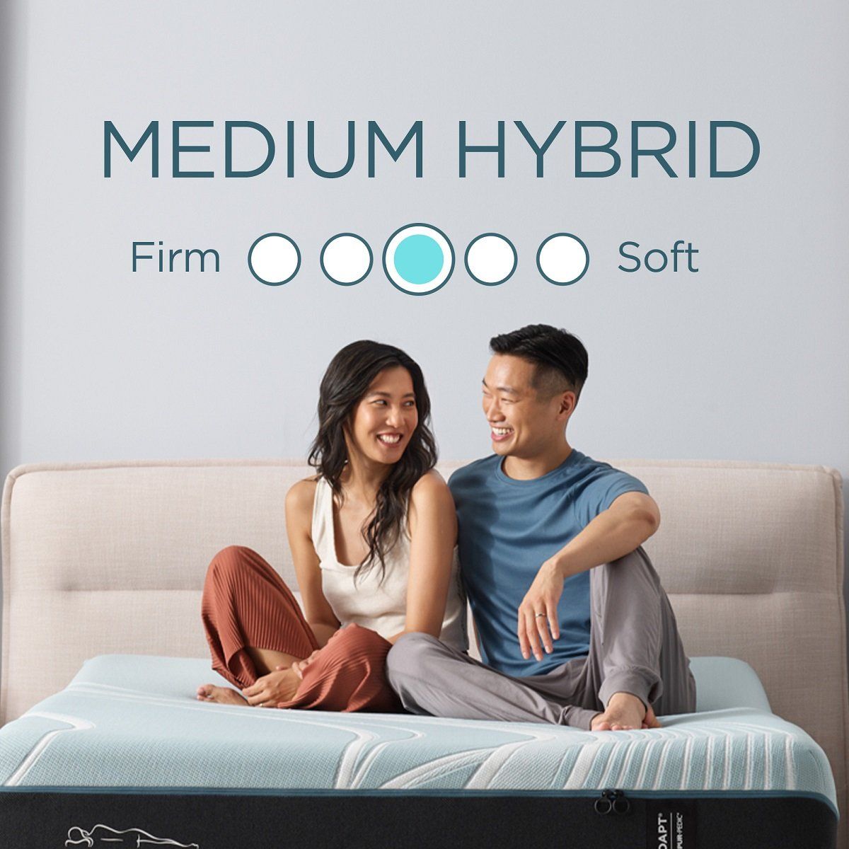 Luxe Adapt Medium Hybrid 2.0 Queen Mattress The Furniture Mart