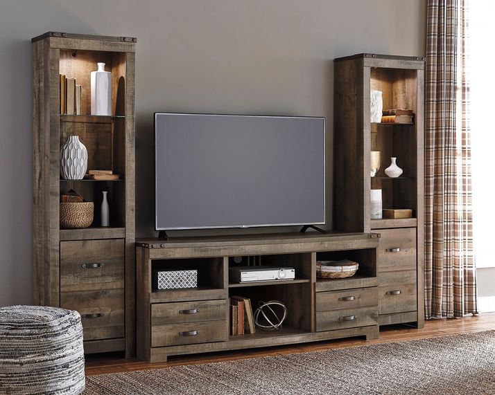 Trinell 3pc Entertainment Center | The Furniture Mart