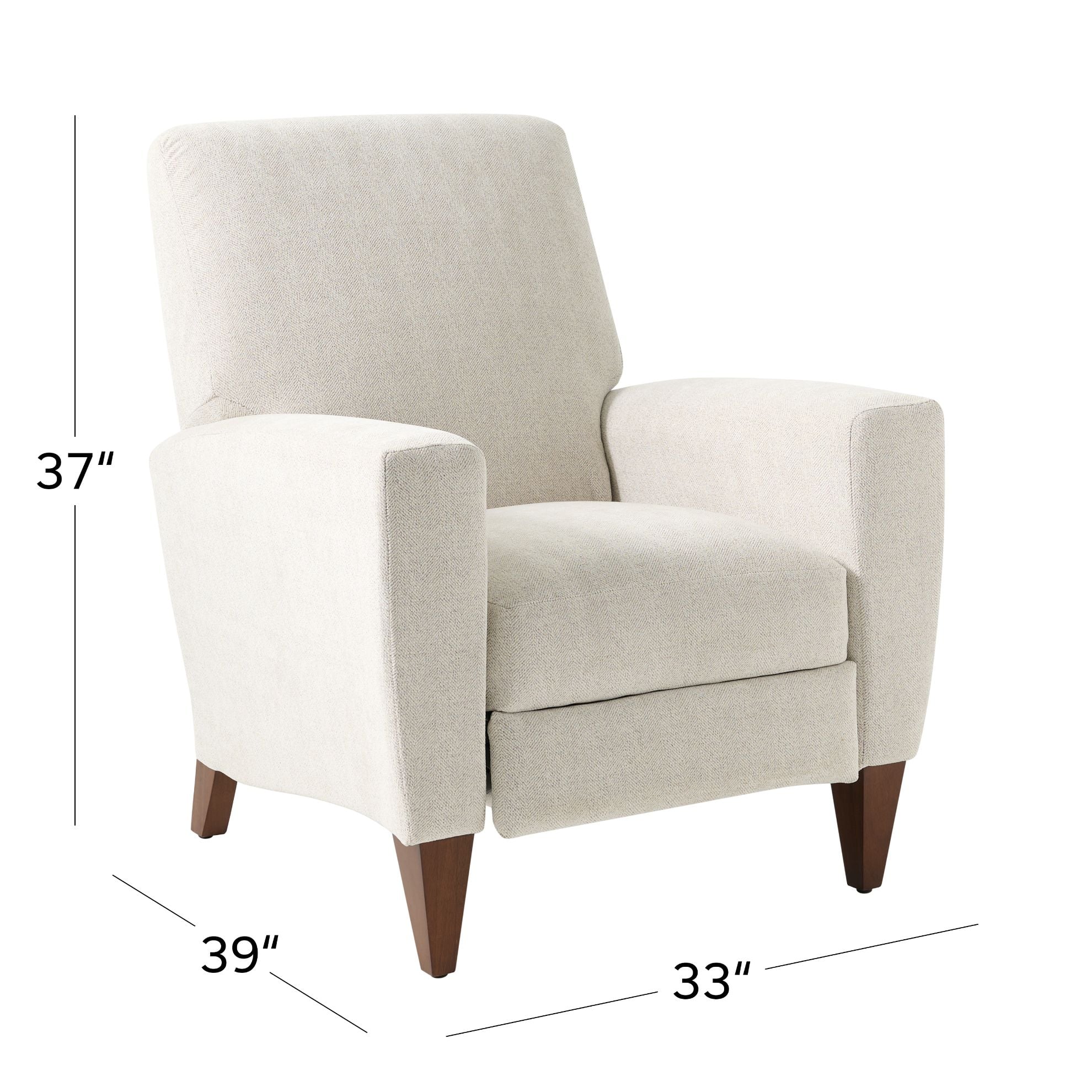 Scarlett Hi Leg Recliner | The Furniture Mart