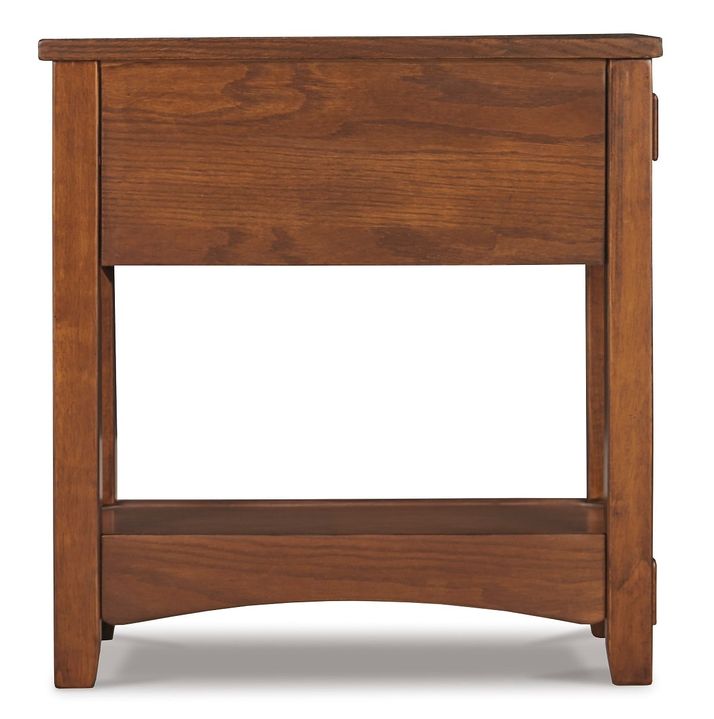 Breegin Chairside Table | The Furniture Mart