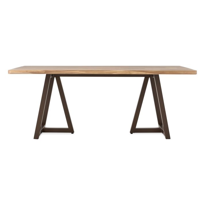 Natural Parota Dining Table | The Furniture Mart