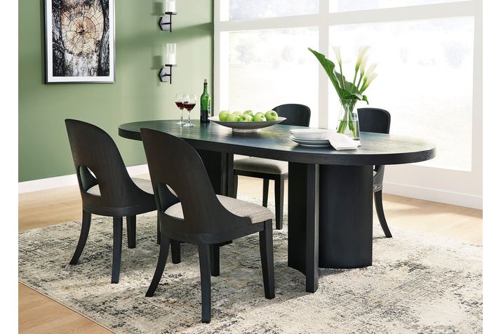 Rowanbeck Dining Table | The Furniture Mart