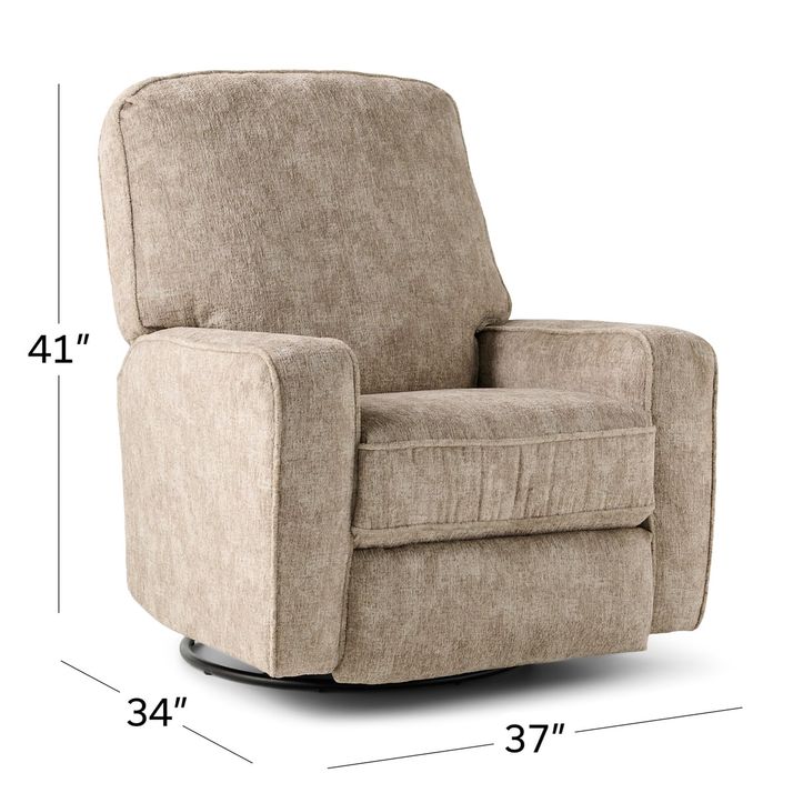 Bilana Swivel Recliner | The Furniture Mart