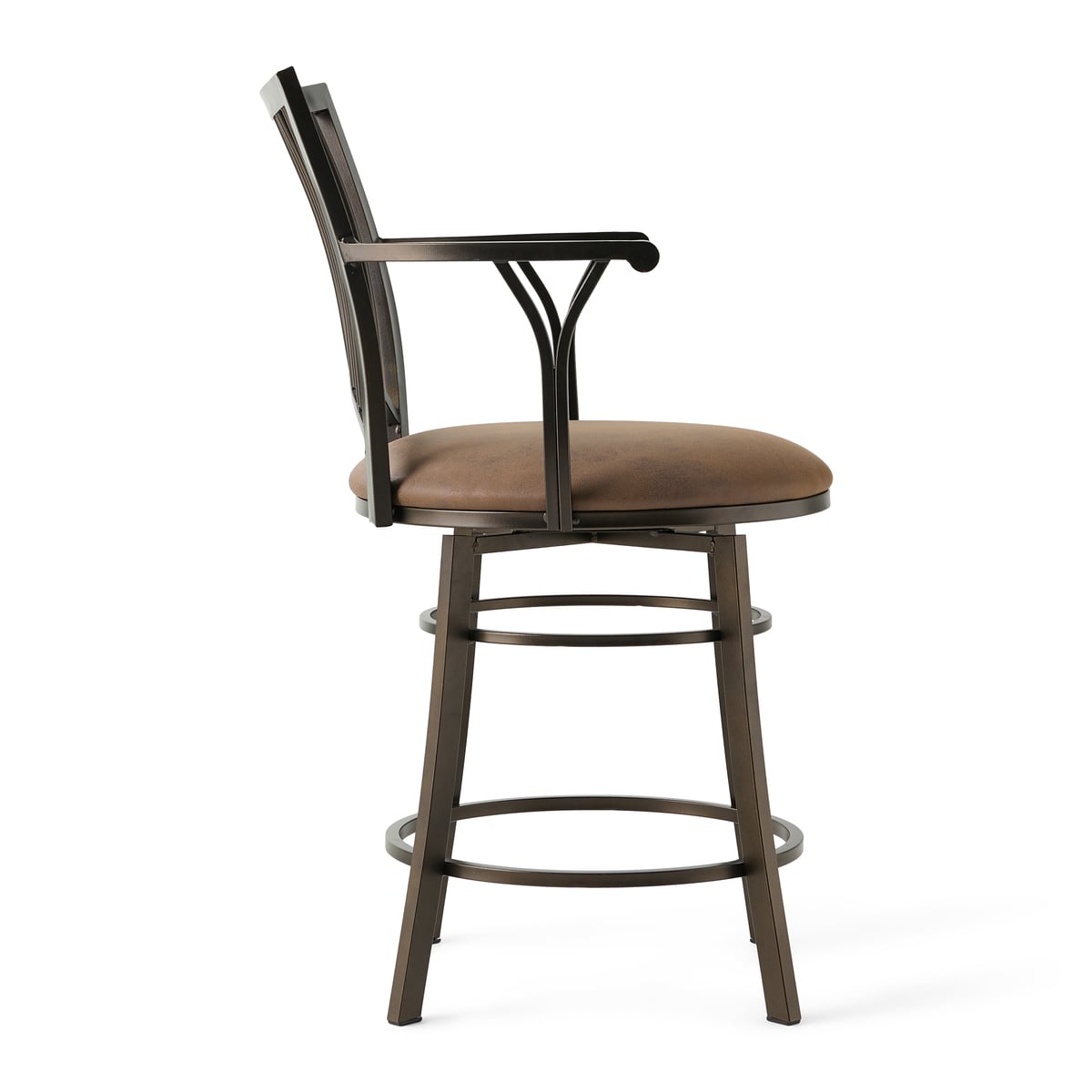 Bayview Swivel Counter Stool | The Furniture Mart