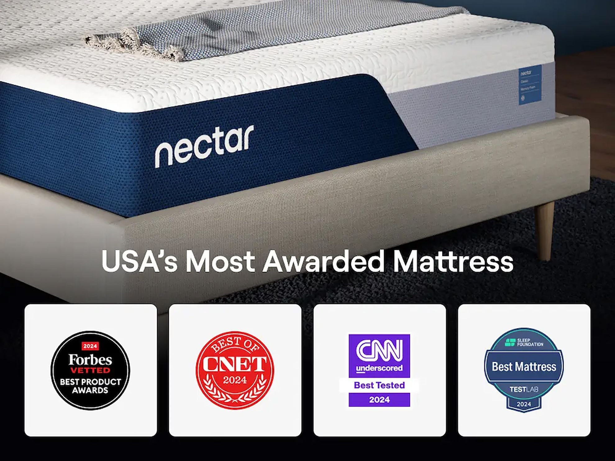 Nectar Classic Foam King Mattress | The Furniture Mart