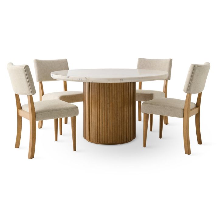 Colvin 5pc Dining Set | The Furniture Mart