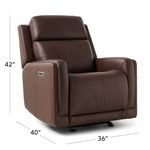 Alister Power Recliner | The Furniture Mart