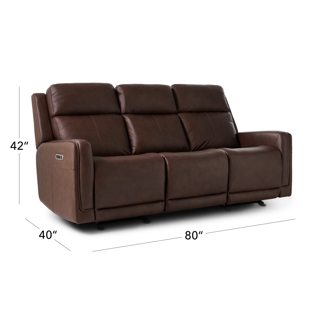 Alister Power Sofa | The Furniture Mart
