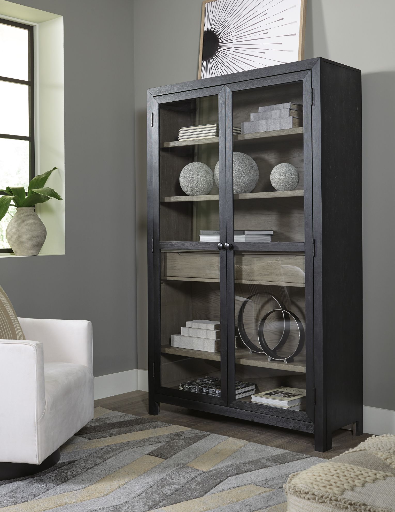 Lenston Accent Cabinet | The Furniture Mart