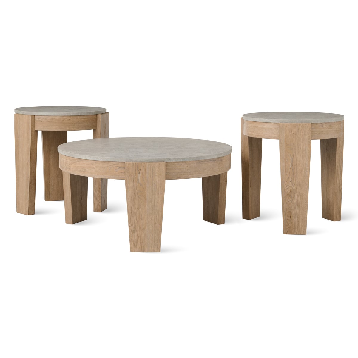 Guystone 3pk Table Set | The Furniture Mart