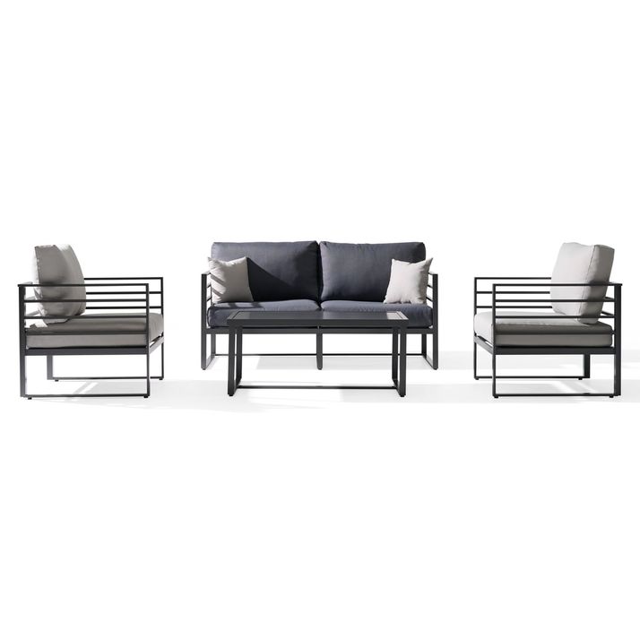 Holt 4pc Conversation Set | The Furniture Mart