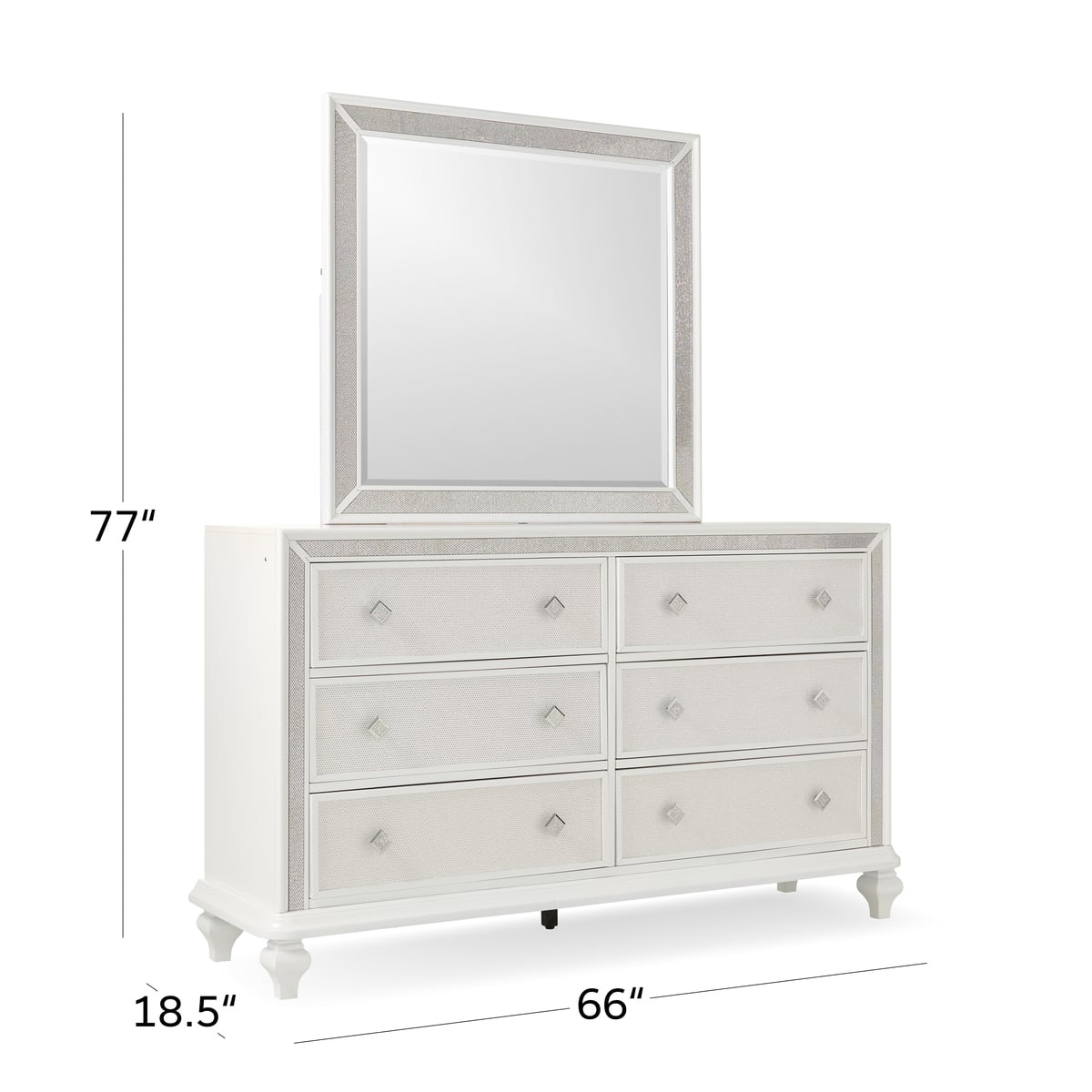 Stardust King Bedroom Set | The Furniture Mart
