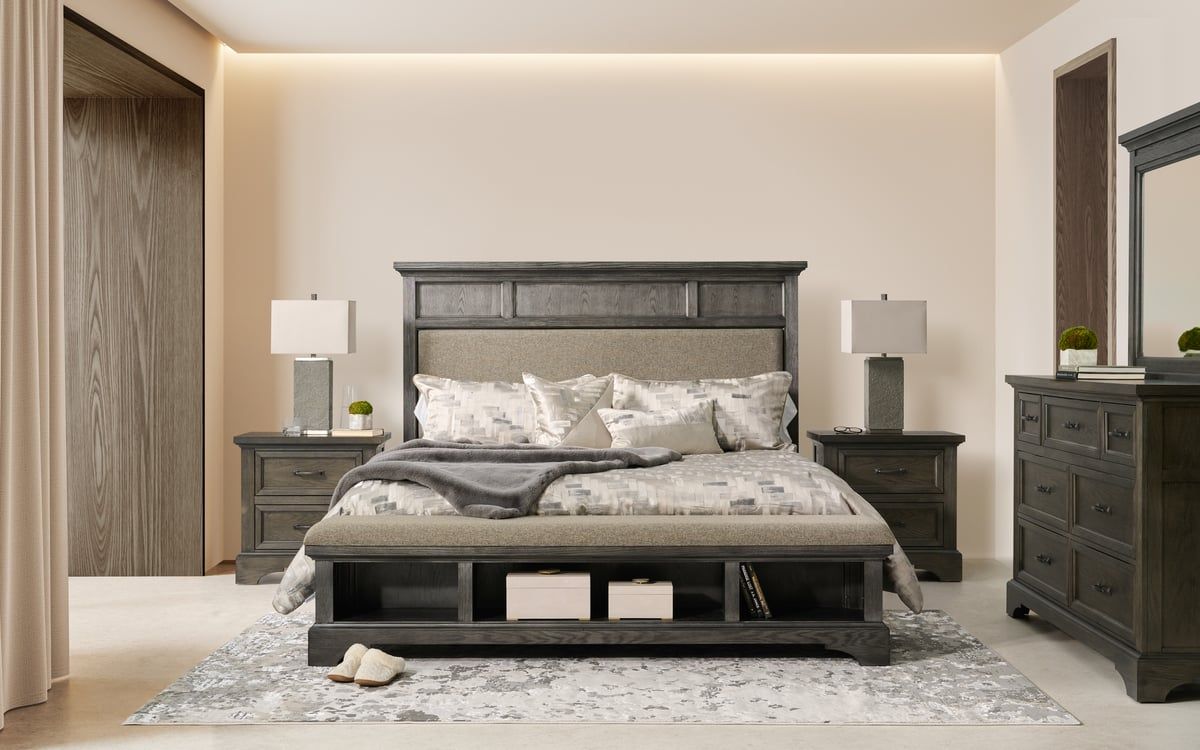 Prescott Queen Storage Bed | The Furniture Mart