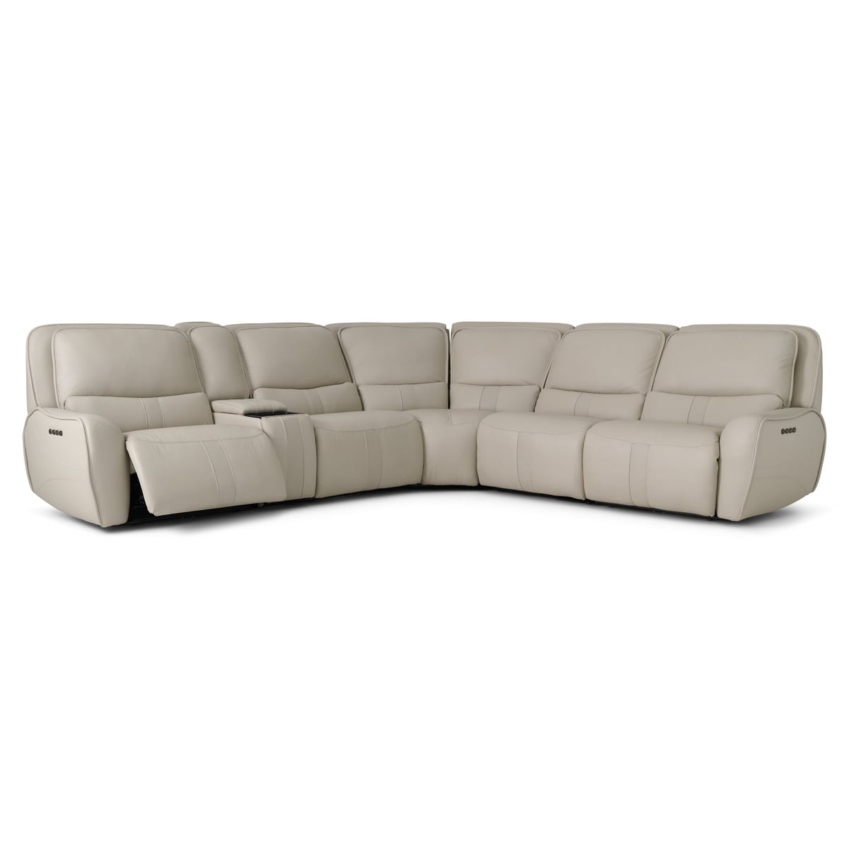 Summit 6pc Power Sectional | The Furniture Mart