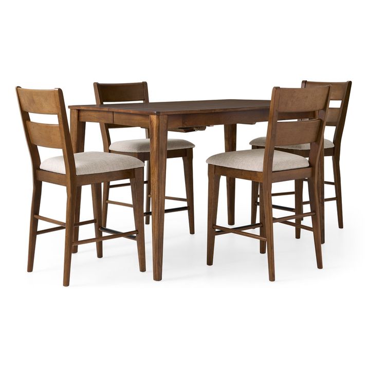 Koloa 5pc Counter Dining Set | The Furniture Mart