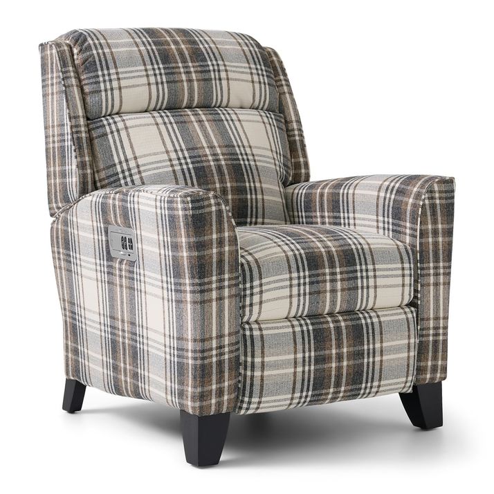 Rheeves Bluestone Power Recliner | The Furniture Mart