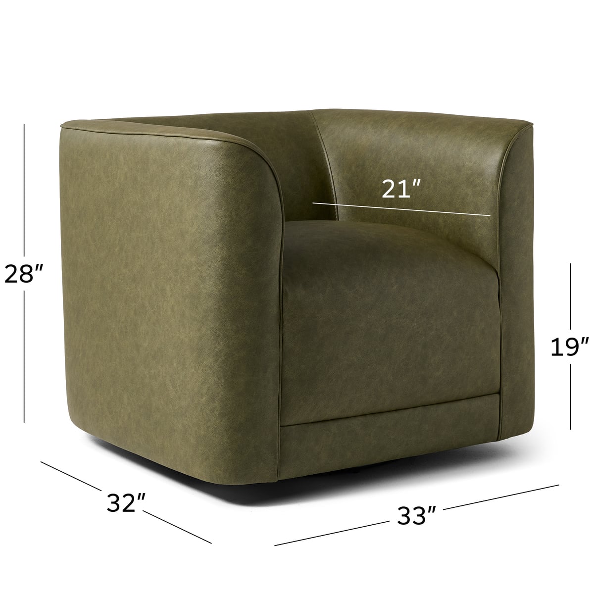 Whirlaway Swivel Accent Chair | The Furniture Mart