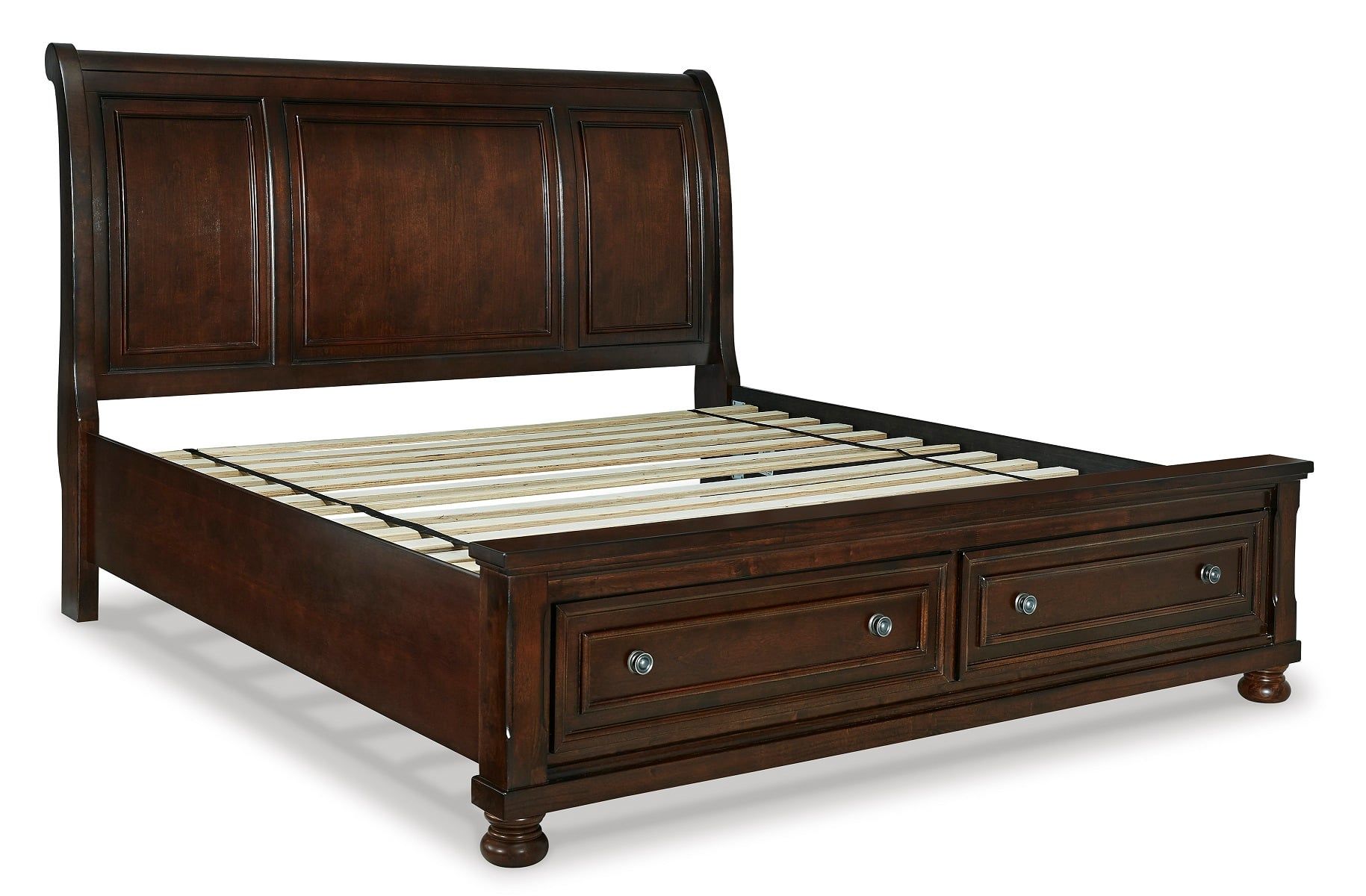 Porter King Sleigh Storage Bedroom Set | The Furniture Mart
