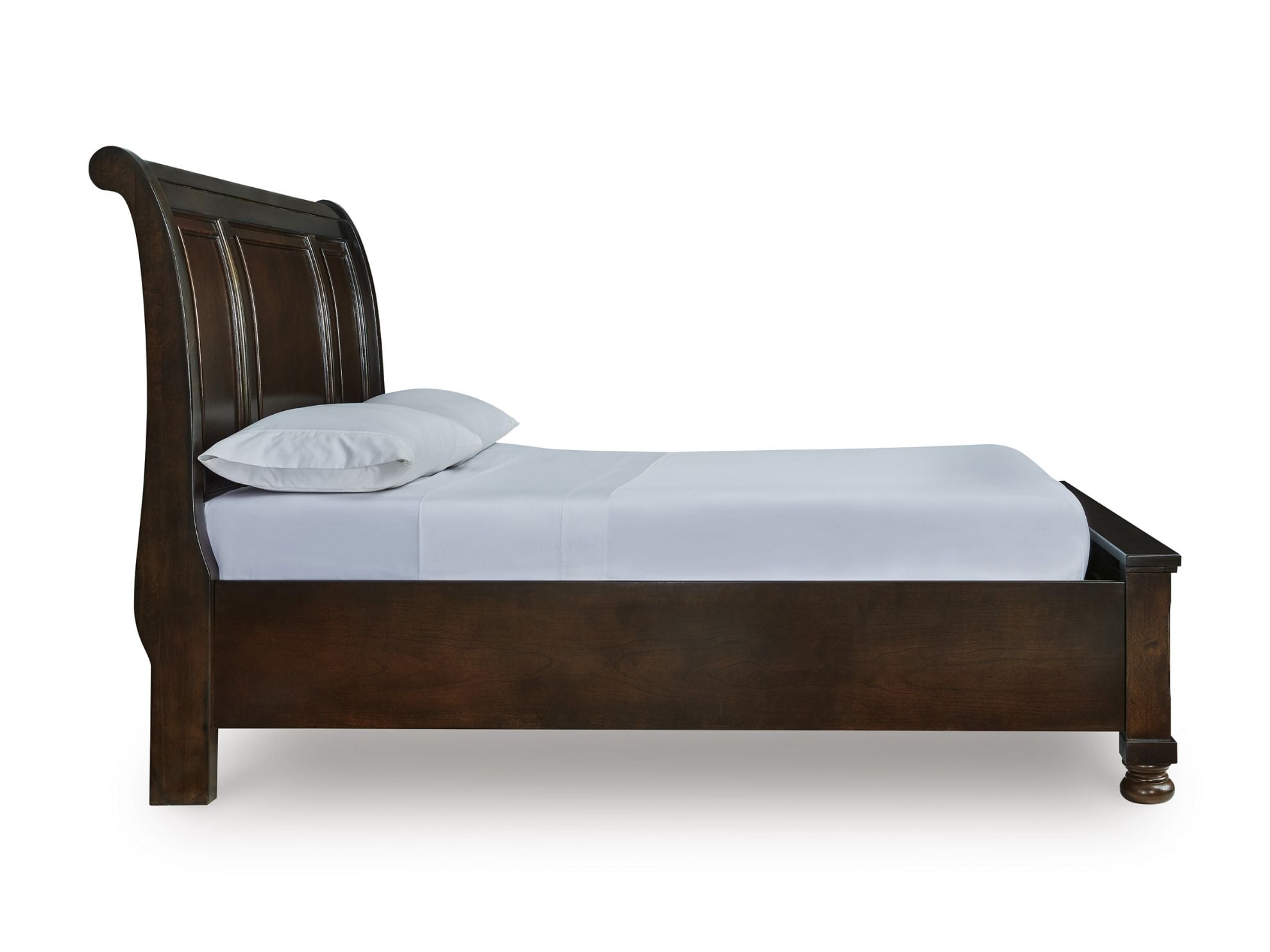 Porter Queen Sleigh Storage Bed | The Furniture Mart
