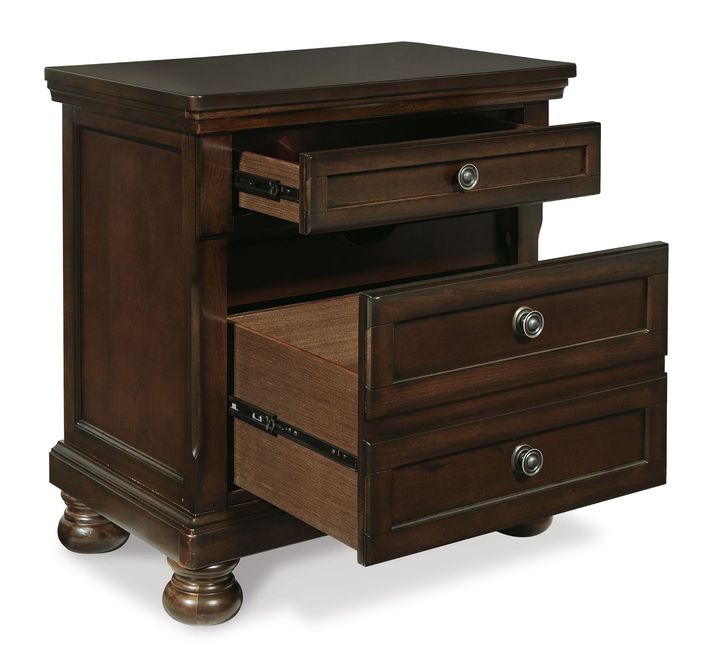 Porter King Sleigh Storage Bedroom Set | The Furniture Mart