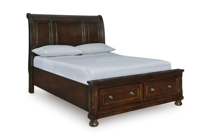 Porter Queen Sleigh Storage Bedroom Set | The Furniture Mart