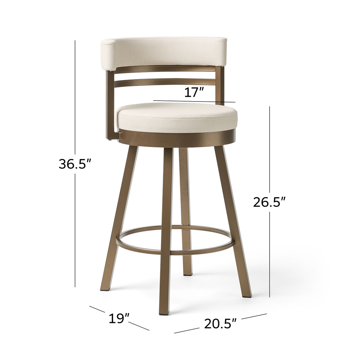 Ronny Counter Stool | The Furniture Mart